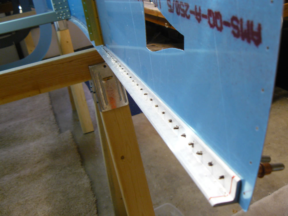 Drilled longerons, Part 1 – Pete Miller's RV-7